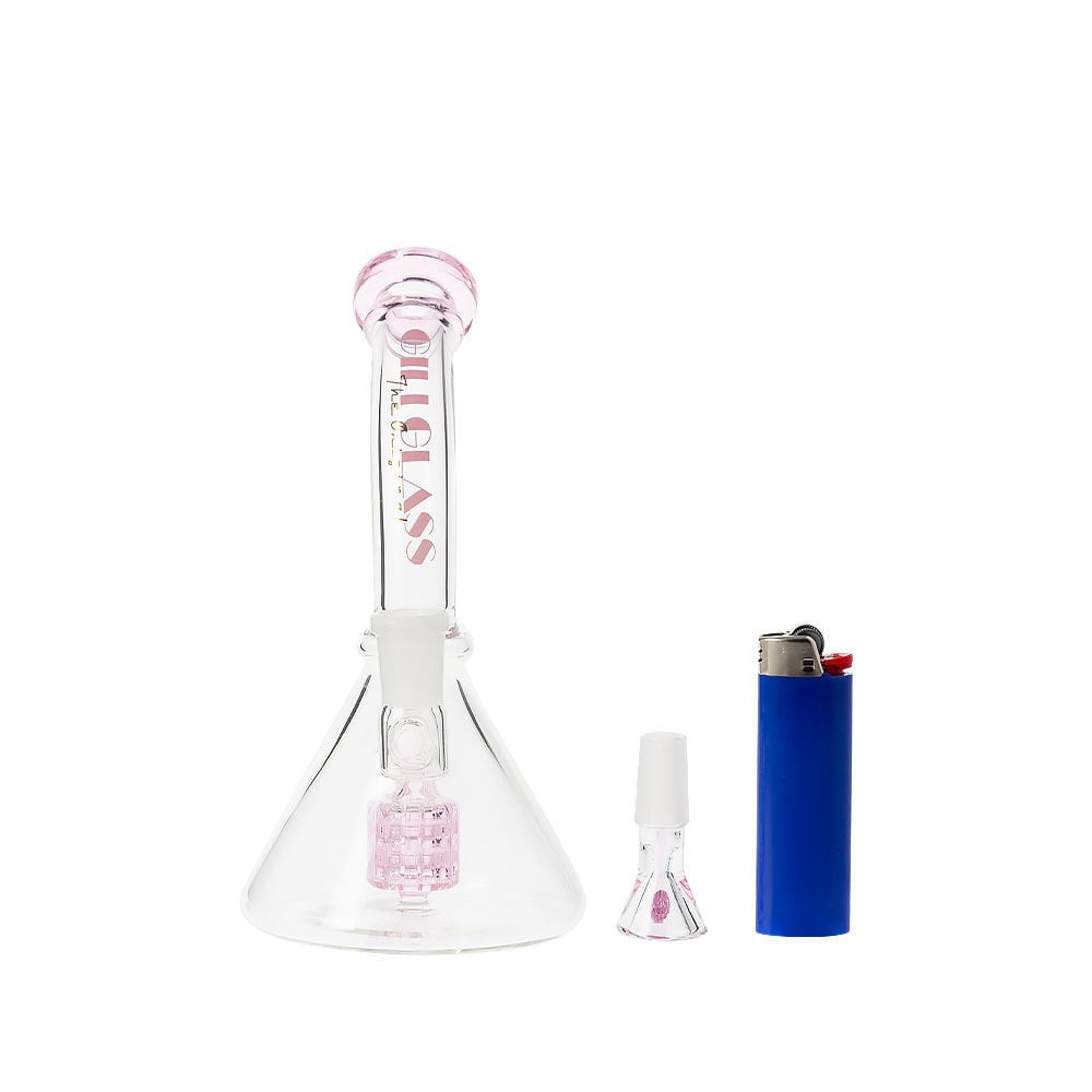 Gili Glass – 6.5" Mini Matrix Perc Glass Bong | Smoking Outlet