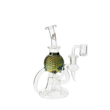 Gili Glass - Cell Cluster 8.5" Recycler Dab Rig | Smoking Outlet