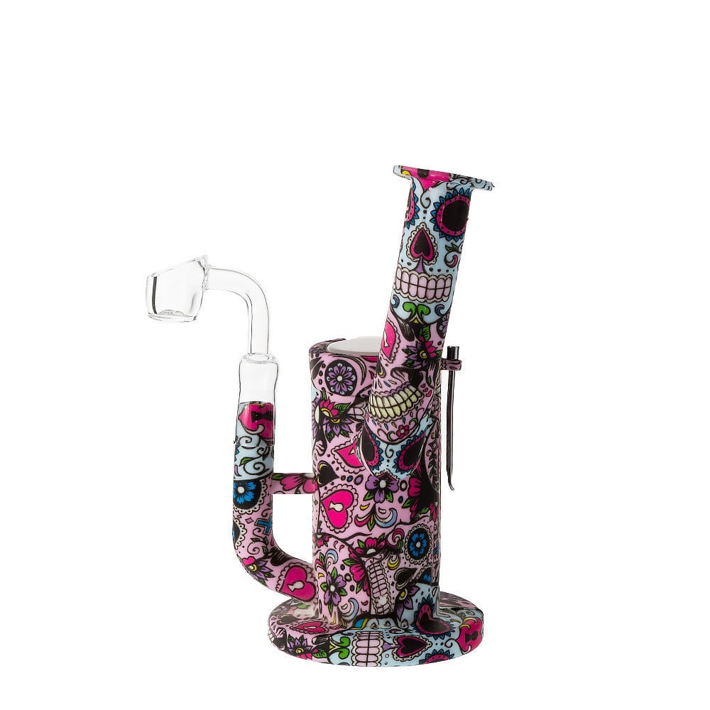 The Sidecar – Silicone Honeycomb Perc Dab Rig | Smoking Outlet