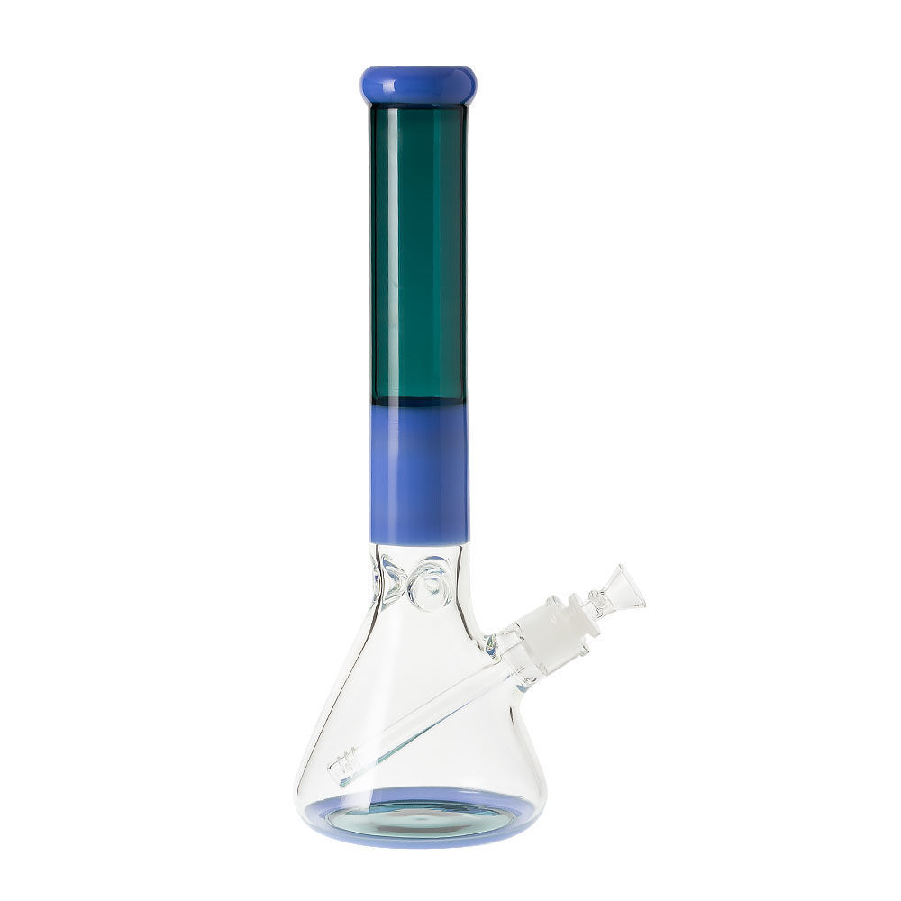 Blue Smoke – 15" Glass Beaker Bong | Smoking Outlet