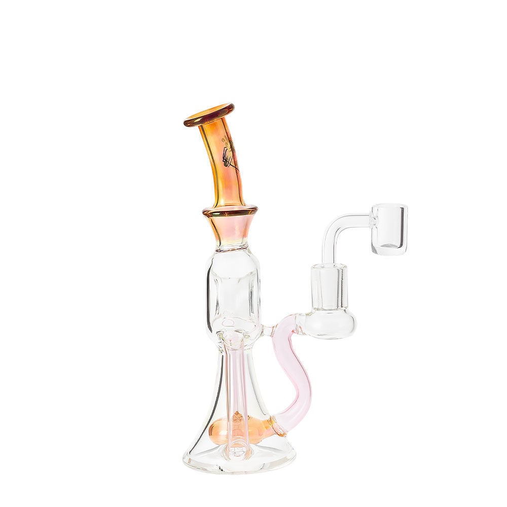 Gili Glass – 7.5" Dream Donut Recycler Dab Rig | Smoking Outlet