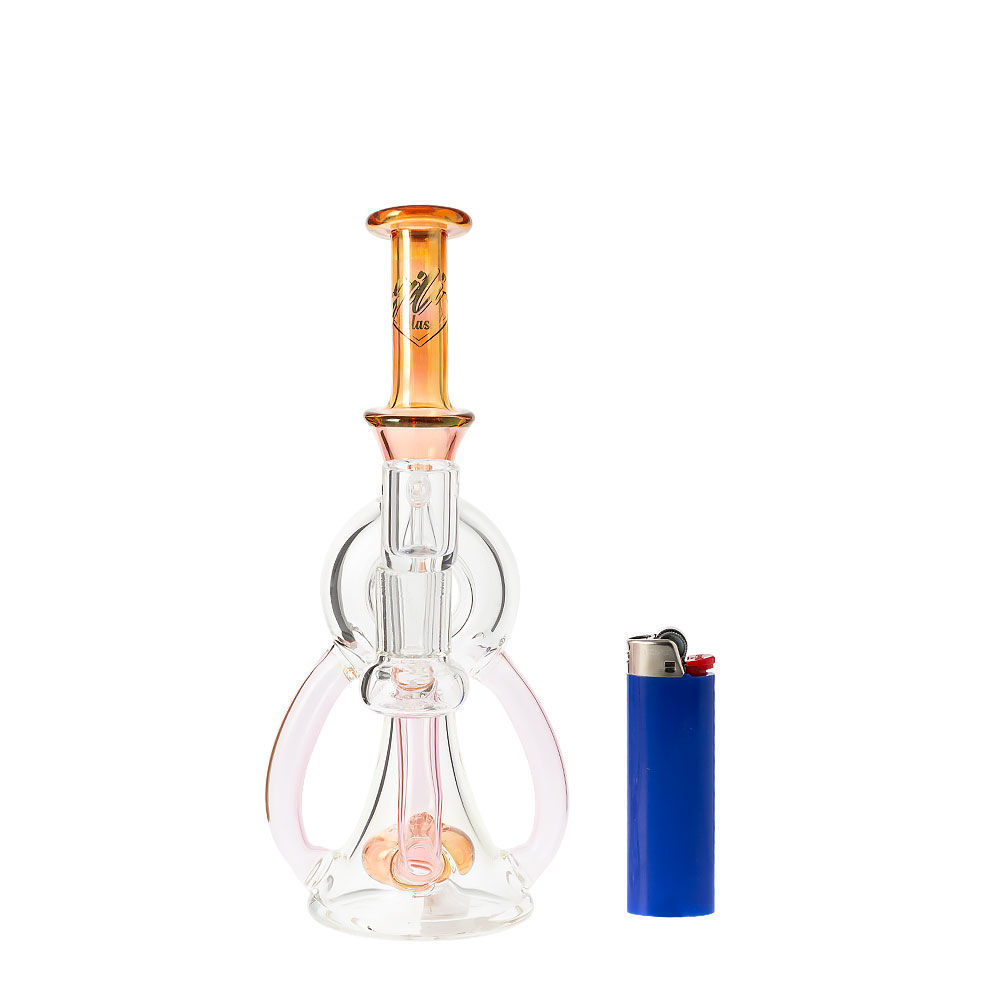 Gili Glass – 7.5" Dream Donut Recycler Dab Rig | Smoking Outlet