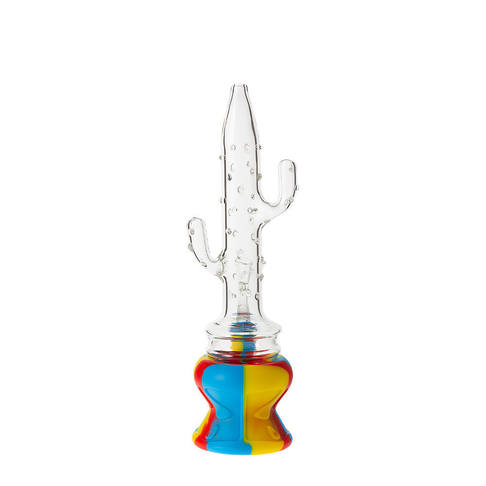 Canna-Cactus – 8.5" Hybrid Silicone Bong | Smoking Outlet