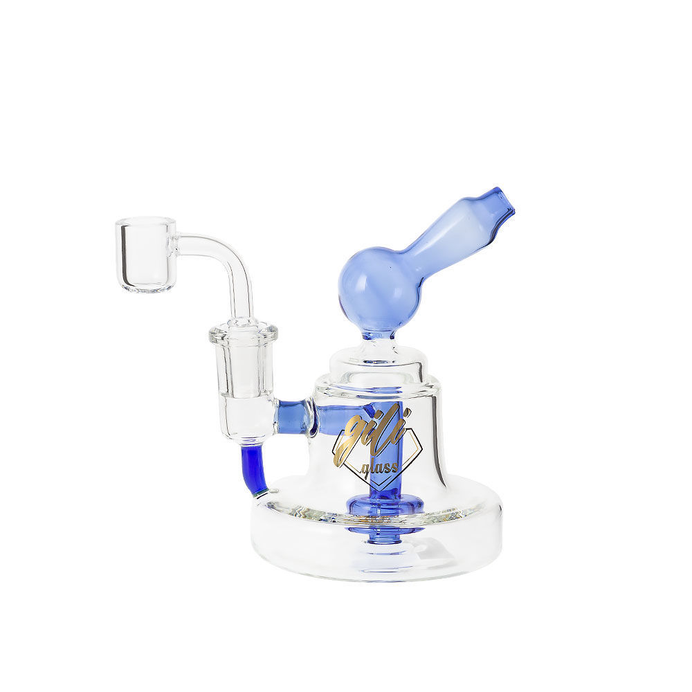 Gili Glass – Top Hat 5" Showerhead Mini Dab Rig | Smoking Outlet