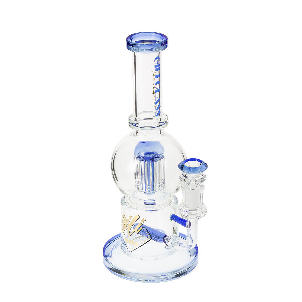 Gili Glass 10 Inline Tree Perc Bubble Bong Smoking Outlet