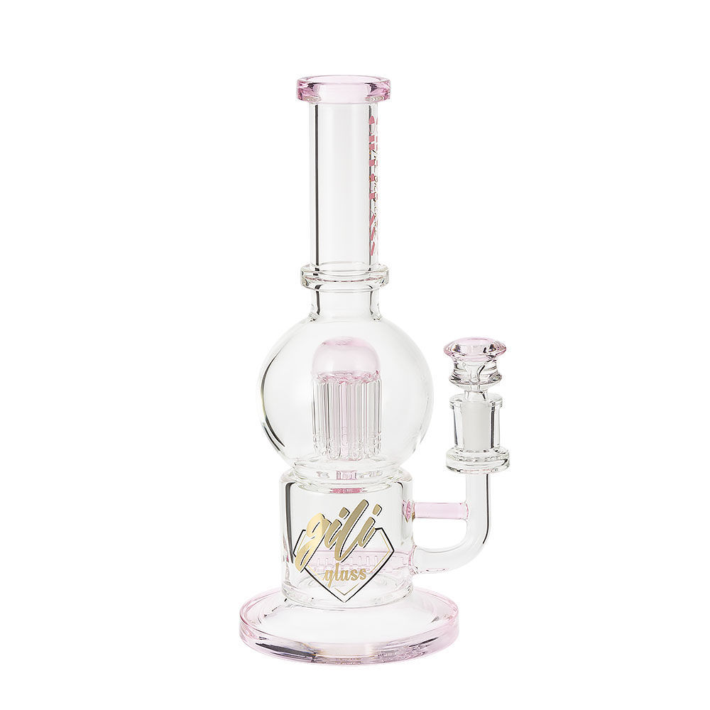 Gili Glass 10 Inline Tree Perc Bubble Bong Smoking Outlet