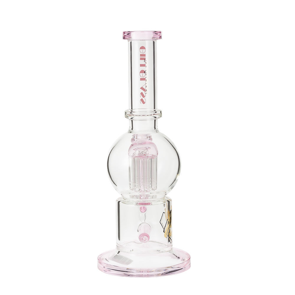 Gili Glass 10 Inline Tree Perc Bubble Bong Smoking Outlet