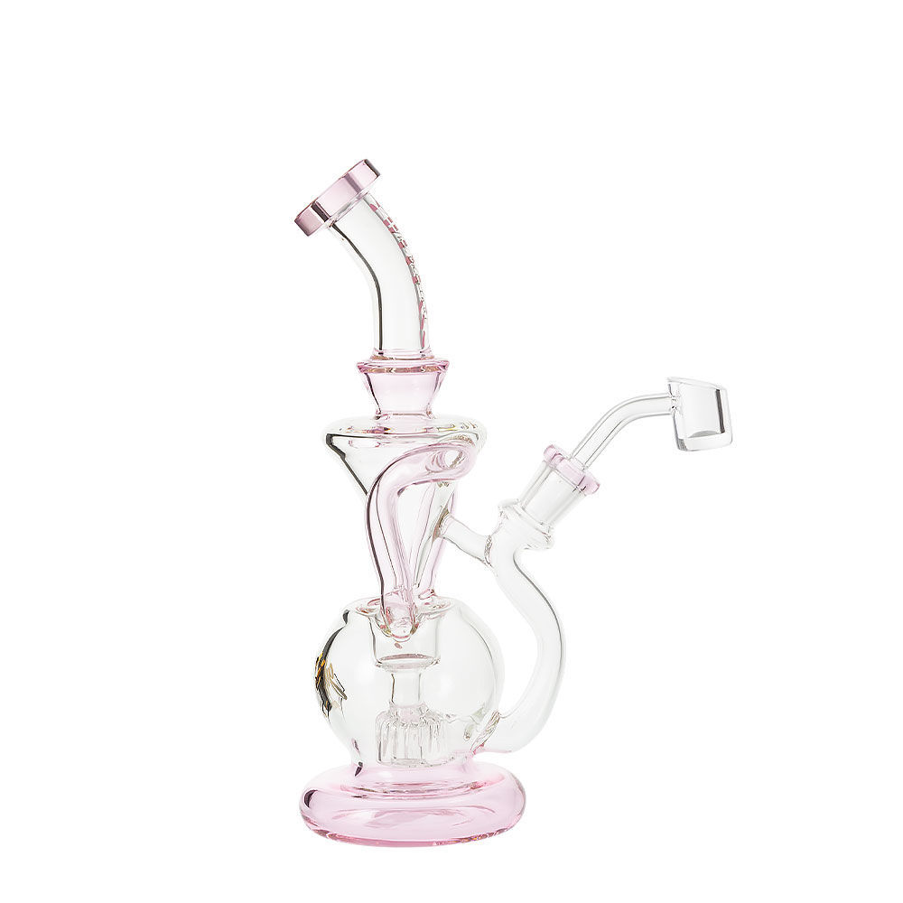 Gili Glass – The Rose Recycler 9" Dab Rig | Smoking Outlet