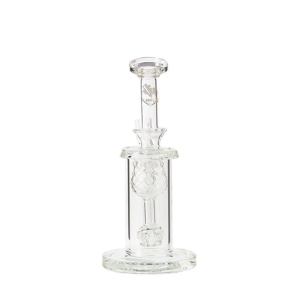 Gili Glass – Crystal Pineapple 7" Incycler Dab Rig | Smoking Outlet