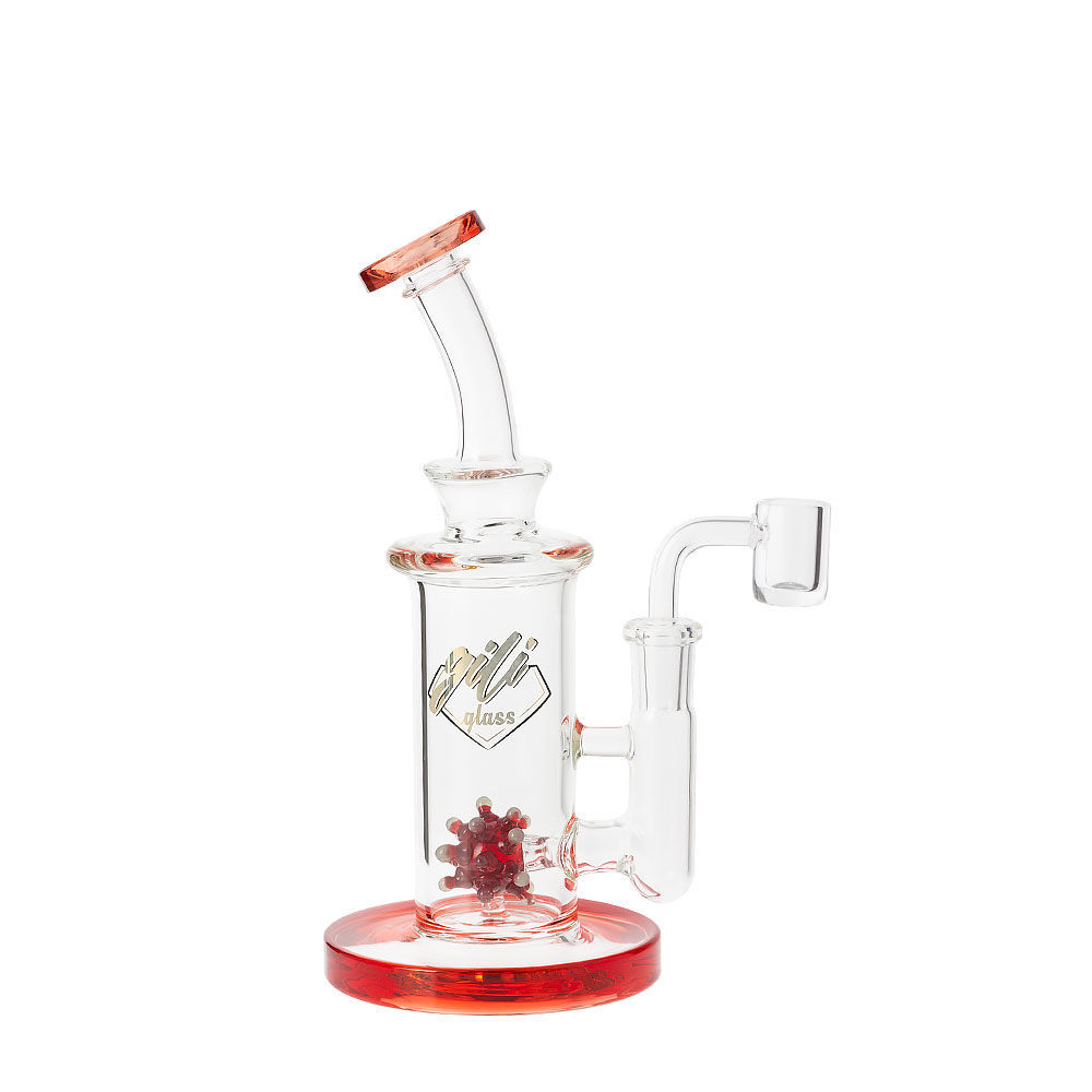 Gili Glass – The Virus 7.5" Percolator Dab Rig | Smoking Outlet