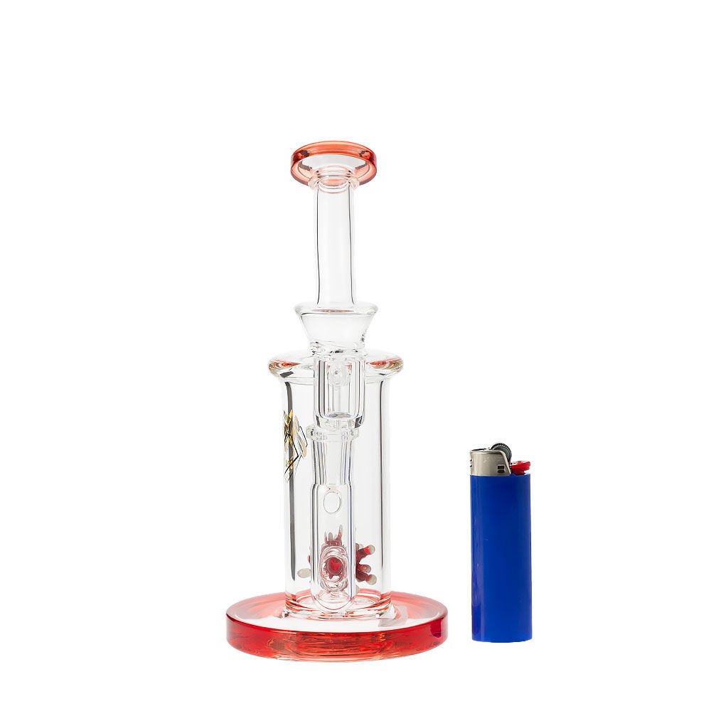 Gili Glass – The Virus 7.5" Percolator Dab Rig | Smoking Outlet
