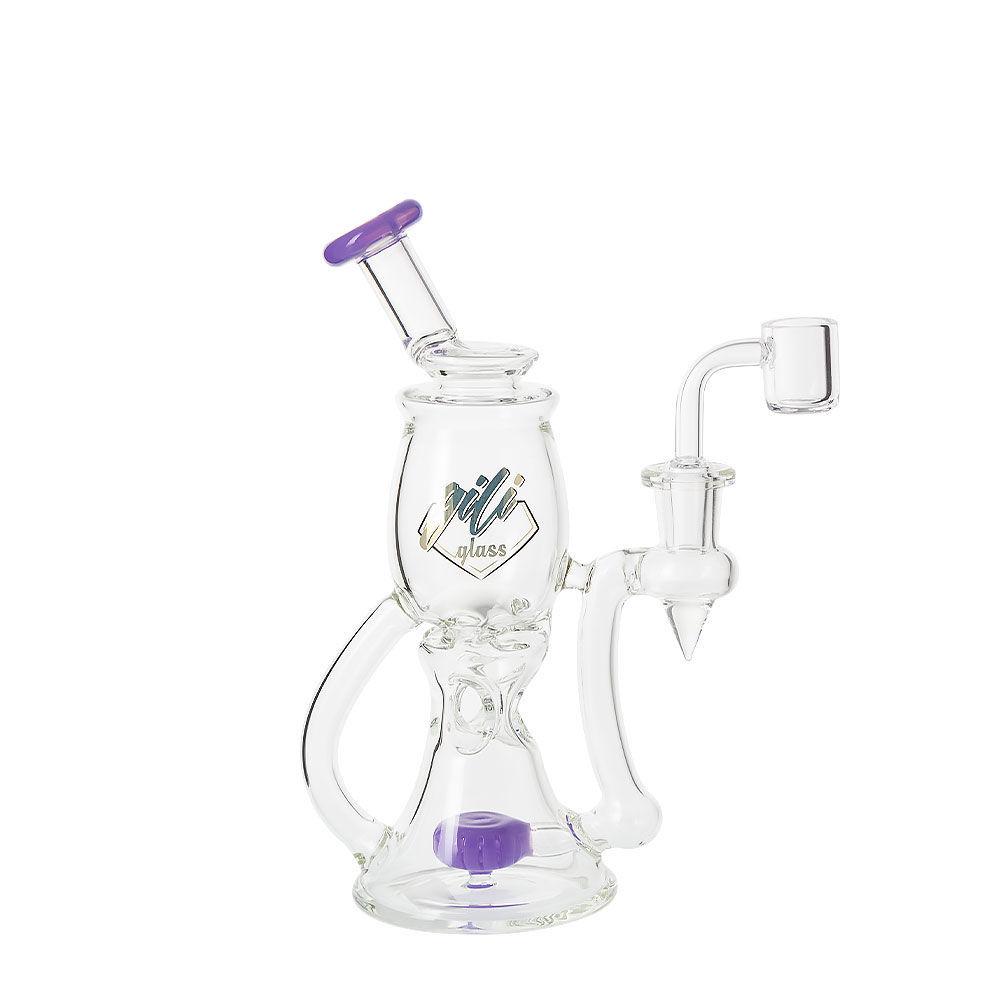 Gili Glass – Royale 8" Swiss Recycler Dab Rig | Smoking Outlet