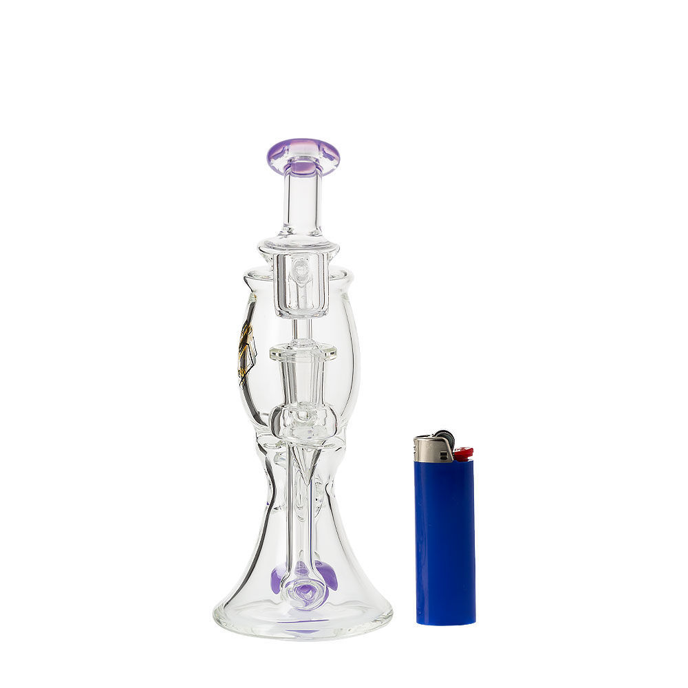 Gili Glass – Royale 8" Swiss Recycler Dab Rig | Smoking Outlet