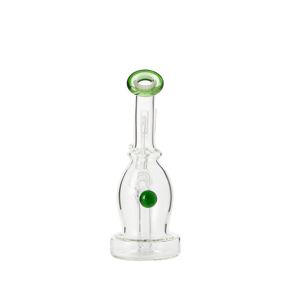 The Button – 6" Glass Bong | Smoking Outlet