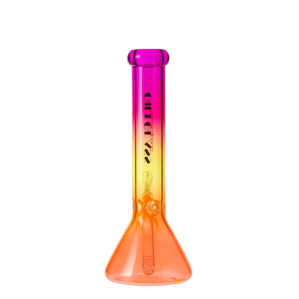 Gili Glass – Electric Neon 9" Beaker Bong | Smoking Outlet