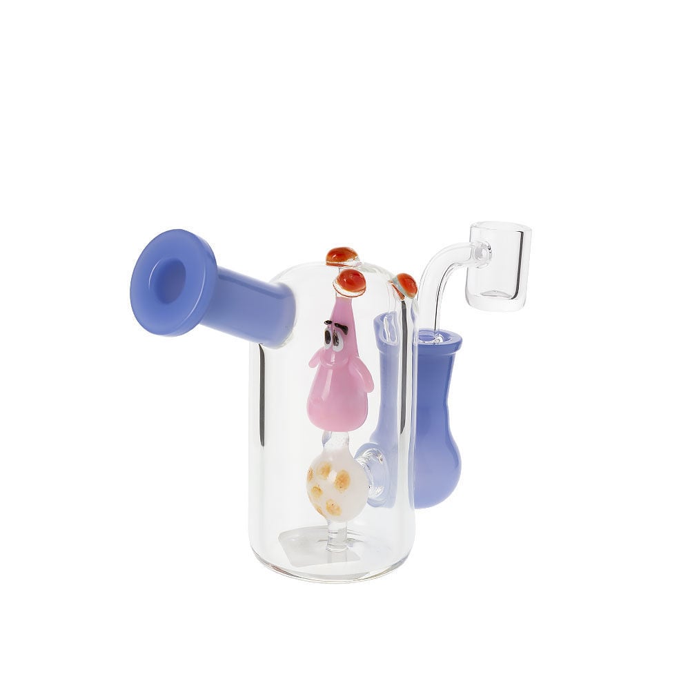 Cartoon Capsule – 5" Glass Percolator Dab Rig | Smoking Outlet