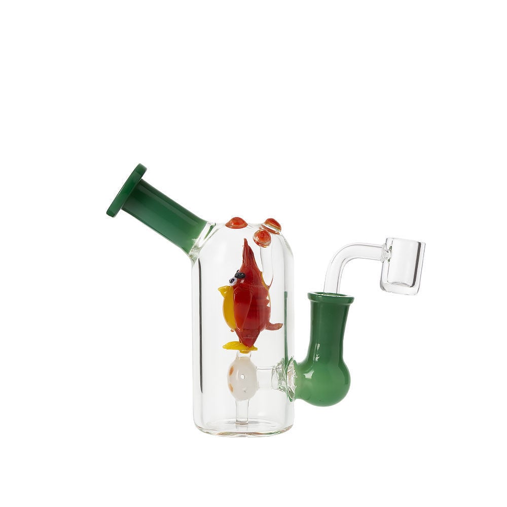 Cartoon Capsule – 5" Glass Percolator Dab Rig | Smoking Outlet