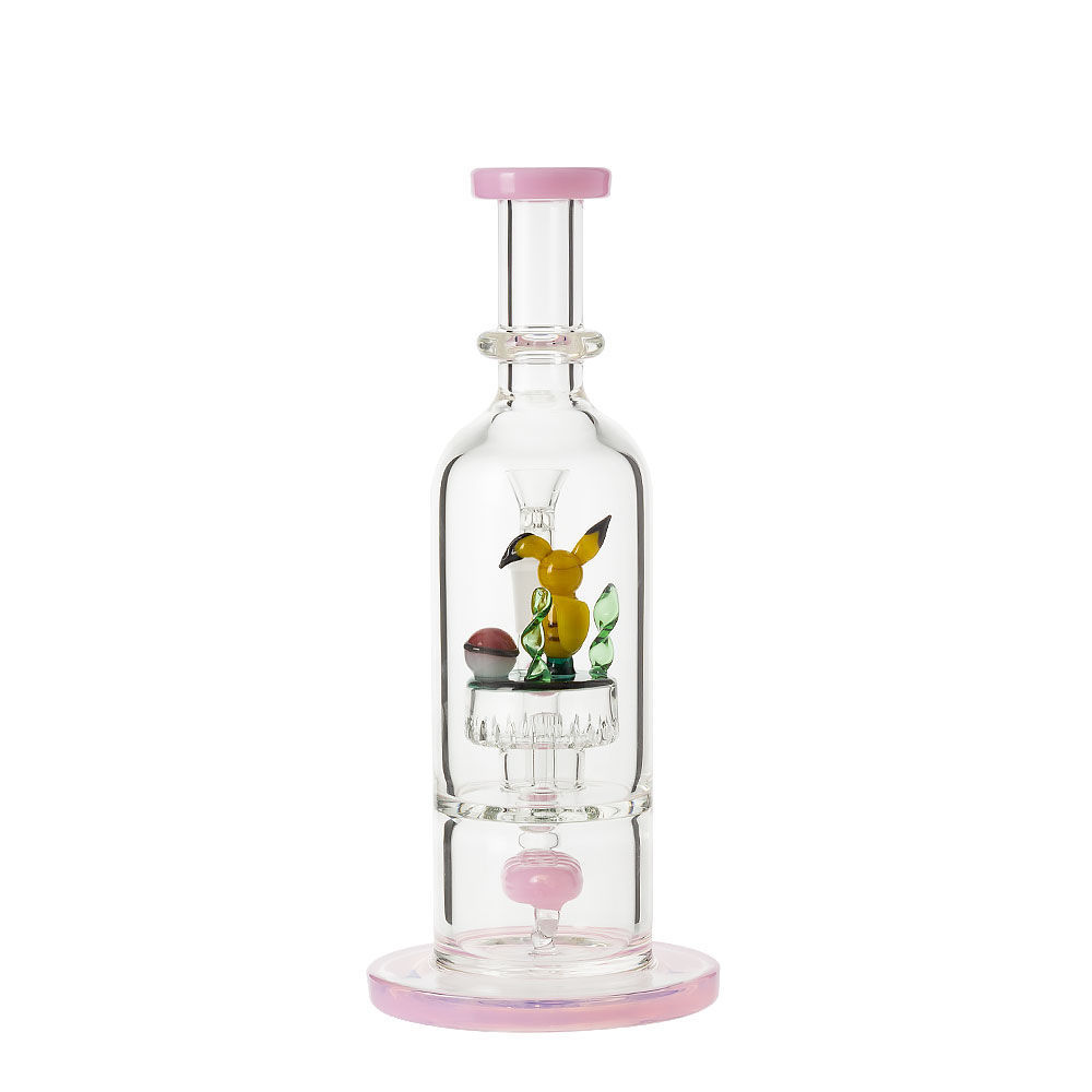 Pika Pal – 9.5" Glass Double-Chamber Bong | Smoking Outlet