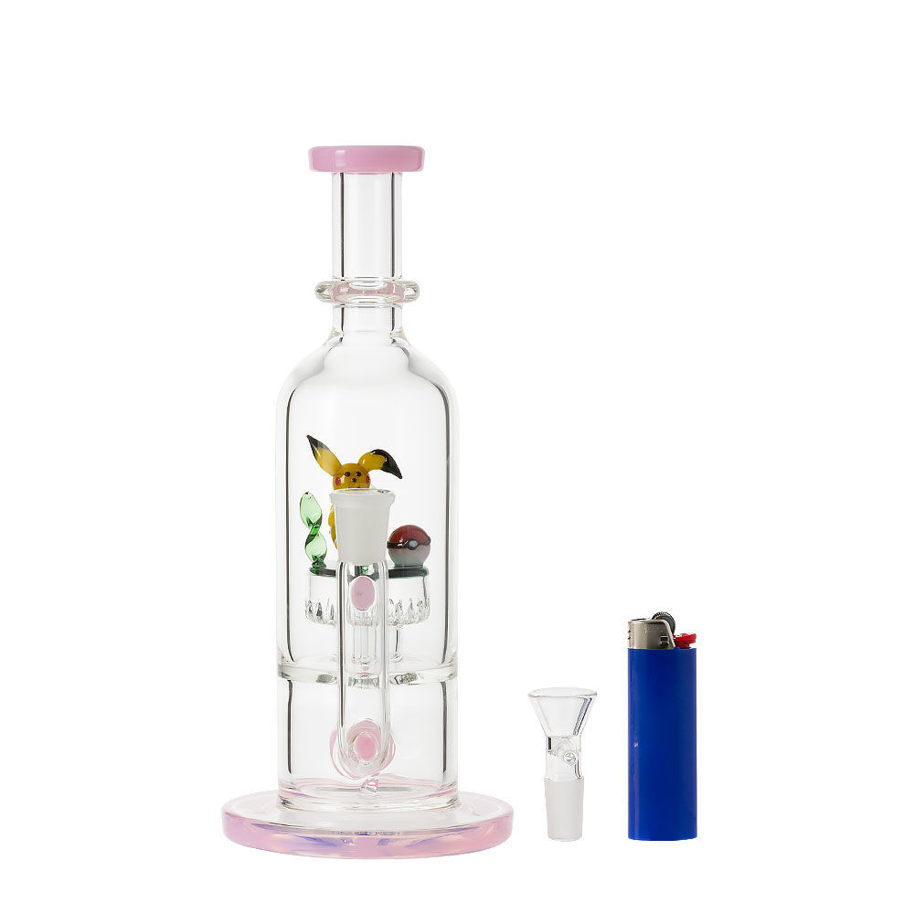Pika Pal – 9.5" Glass Double-Chamber Bong | Smoking Outlet
