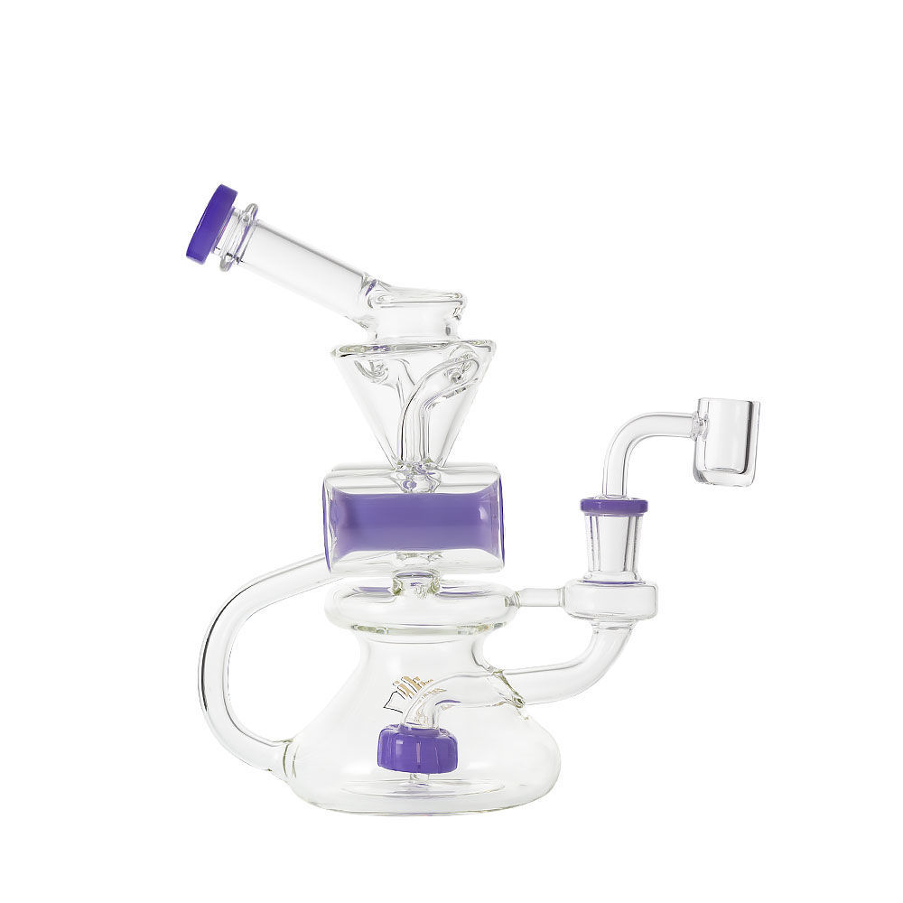 Gili Glass – Terp Temple 8" Recycler Dab Rig | Smoking Outlet