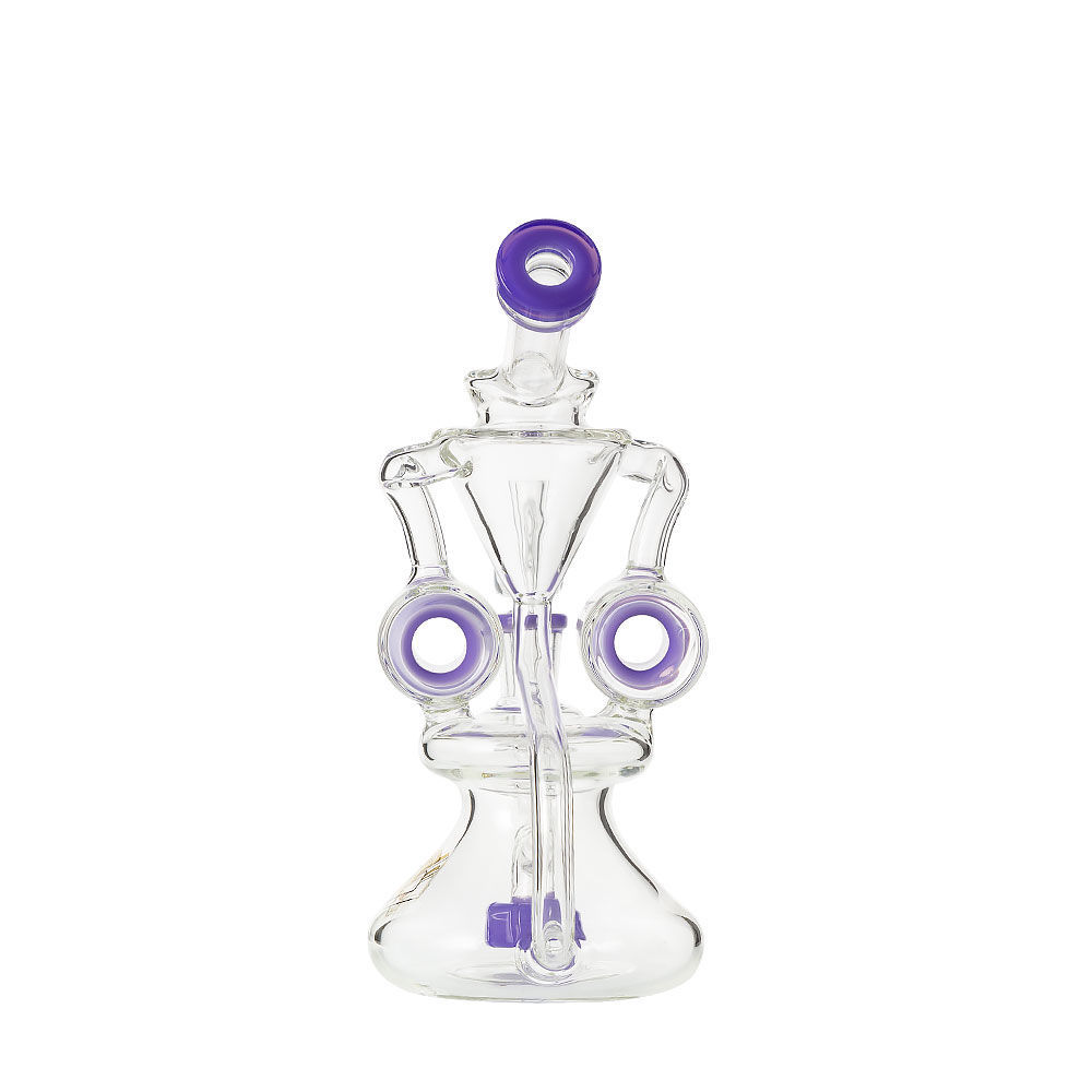 Gili Glass – Terp Temple 8" Recycler Dab Rig | Smoking Outlet