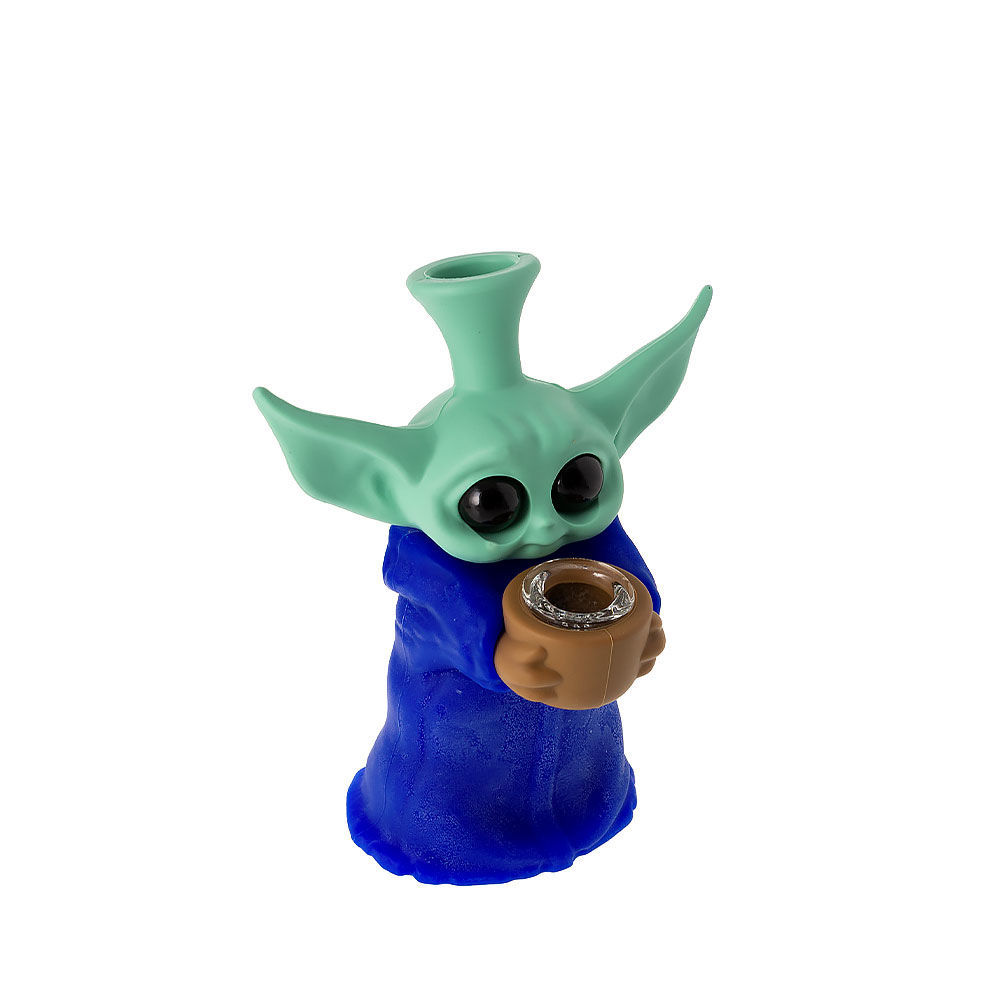 Star Alien – 5.5" Standing Silicone Bong | Smoking Outlet