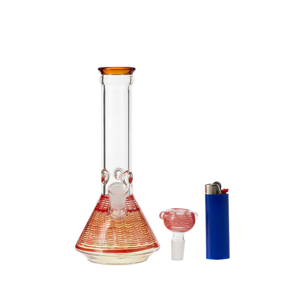 Lil' Hippie – 7.5" Glass Beaker Bong | Smoking Outlet