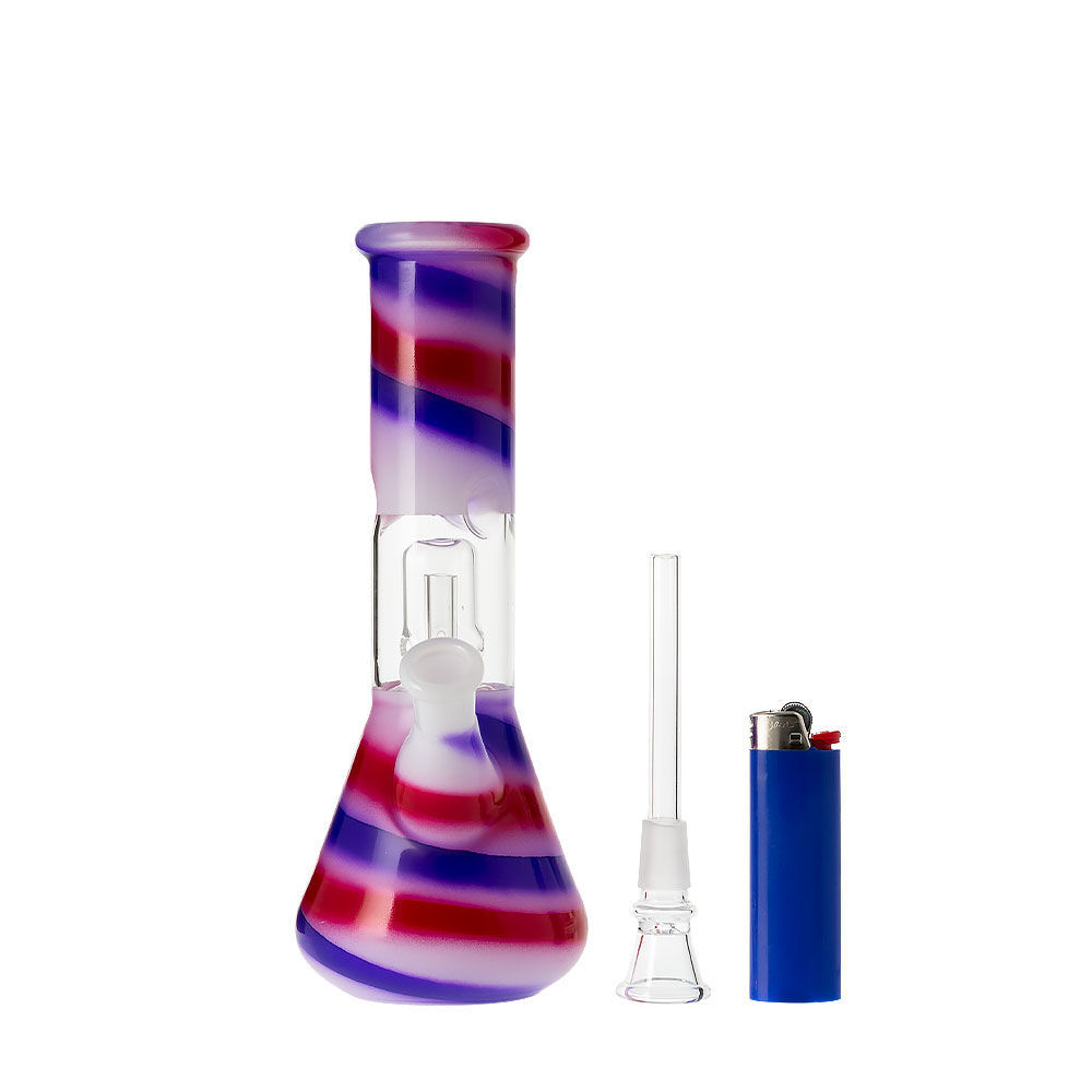 Aurora – Mini Percolator Beaker Bong | Smoking Outlet