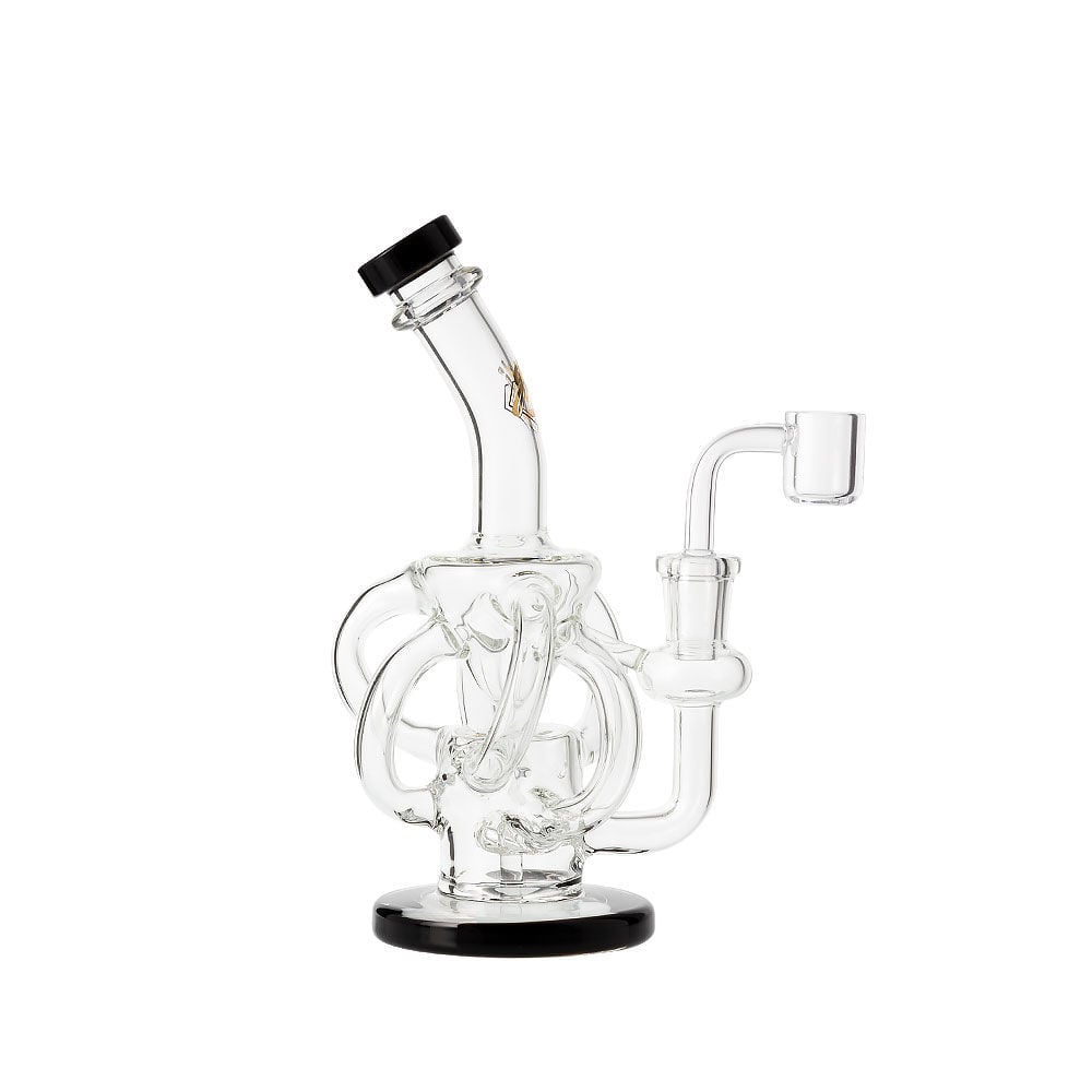 Gili Glass – 6-Arm Showerhead Recycler Dab Rig | Smoking Outlet
