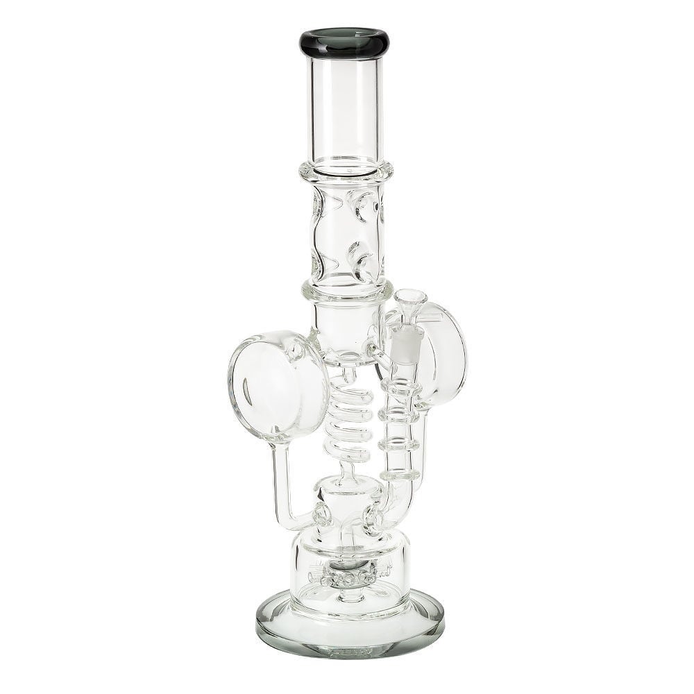 The Odyssey – 17" Sprinkler Perc Recycler Bong | Smoking Outlet