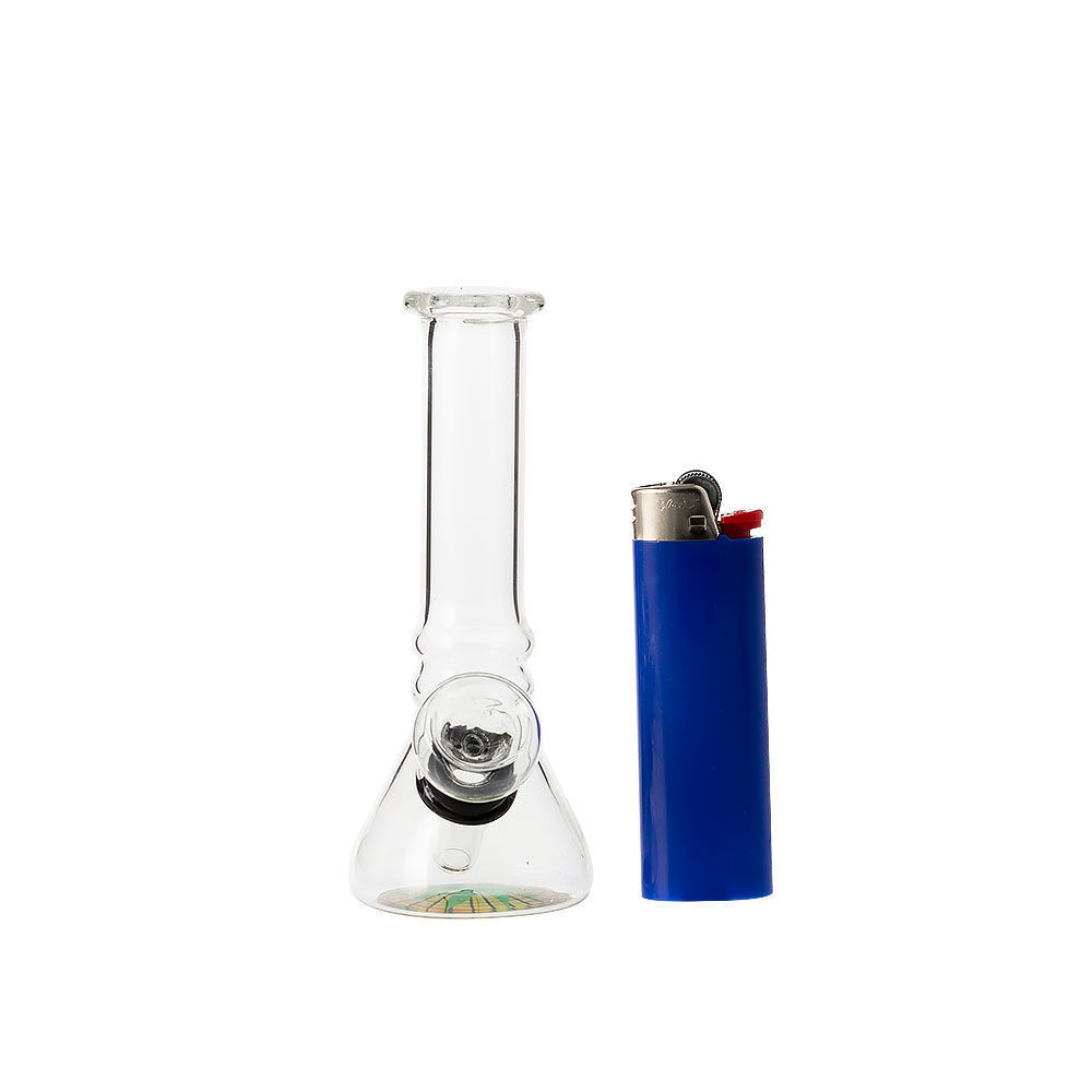 Micro Toke – 4.5" Mini Glass Bubbler Bong | Smoking Outlet