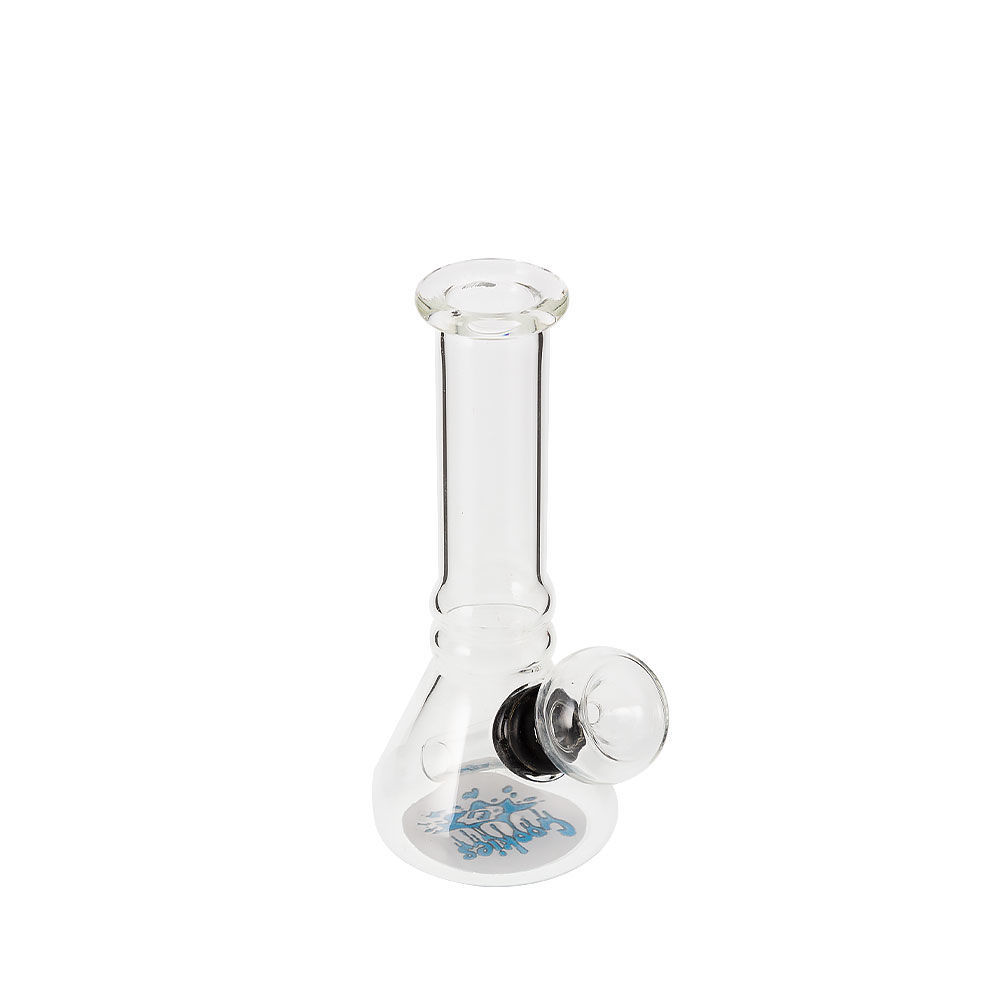 Micro Toke – 4.5" Mini Glass Bubbler Bong | Smoking Outlet