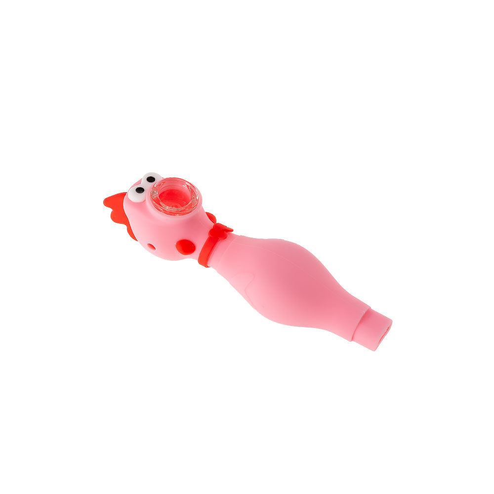 Rubber Chicken – Funny Silicone Spoon Pipe | Smoking Outlet