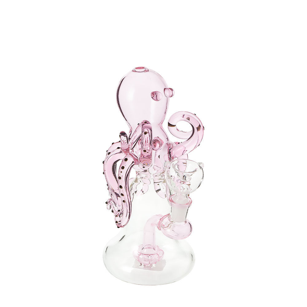 Otto the Octopus – 7.5" Glass Showerhead Bong | Smoking Outlet