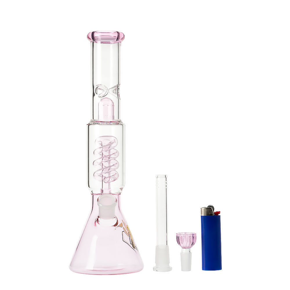 Gili Glass – The Twister 11.5" Coil Percolator Bong | Smoking Outlet