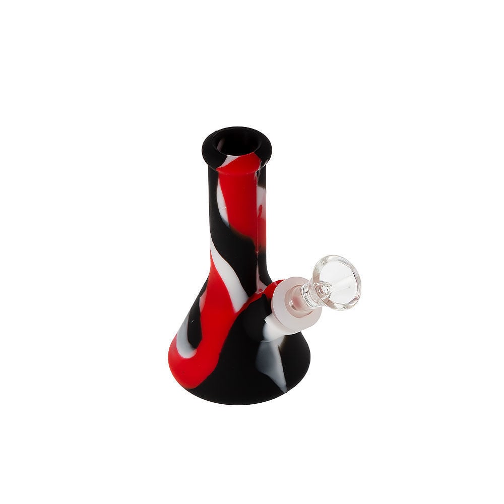 The Shorty – 5" Mini Silicone Beaker Bong | Smoking Outlet