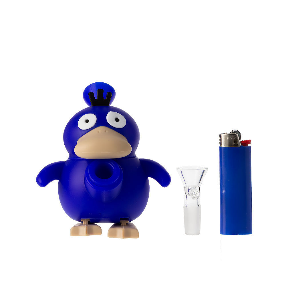 Sy-Duck – 4.5" Silicone Mini Water Pipe | Smoking Outlet