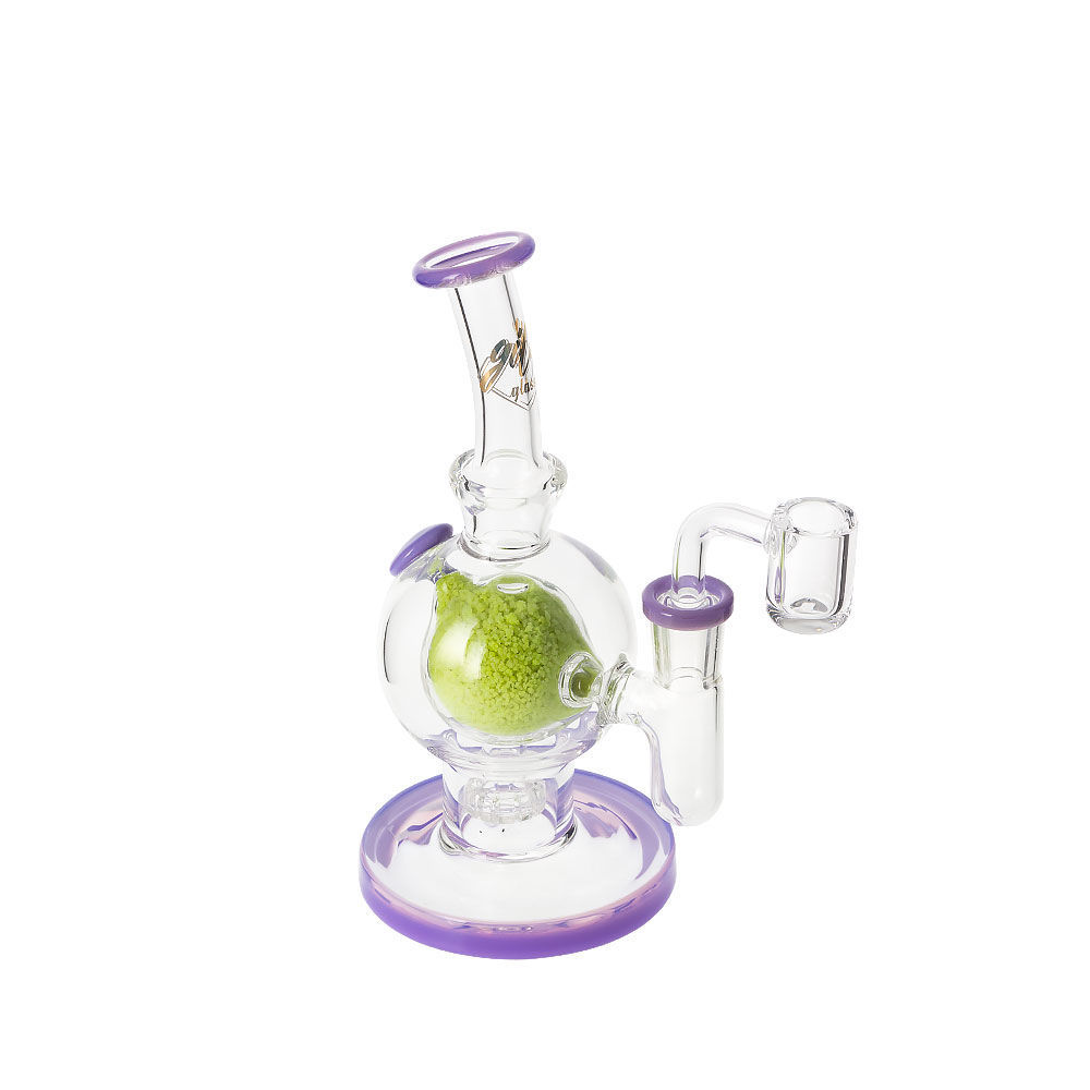 Gili Glass – Magic Sand Glass Showerhead Dab Rig | Smoking Outlet