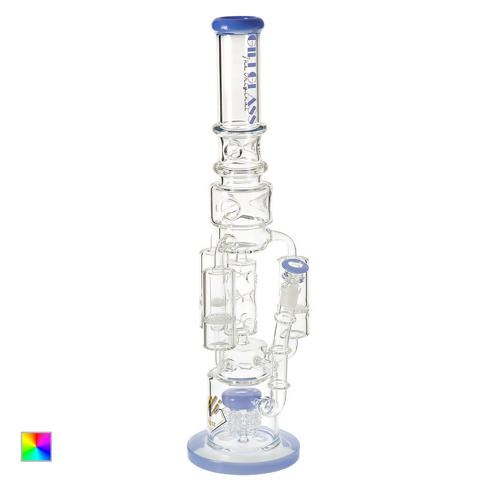 Gili Glass – Steam Express 21" Jellyfish Perc Tall Bong | Smoking Outlet