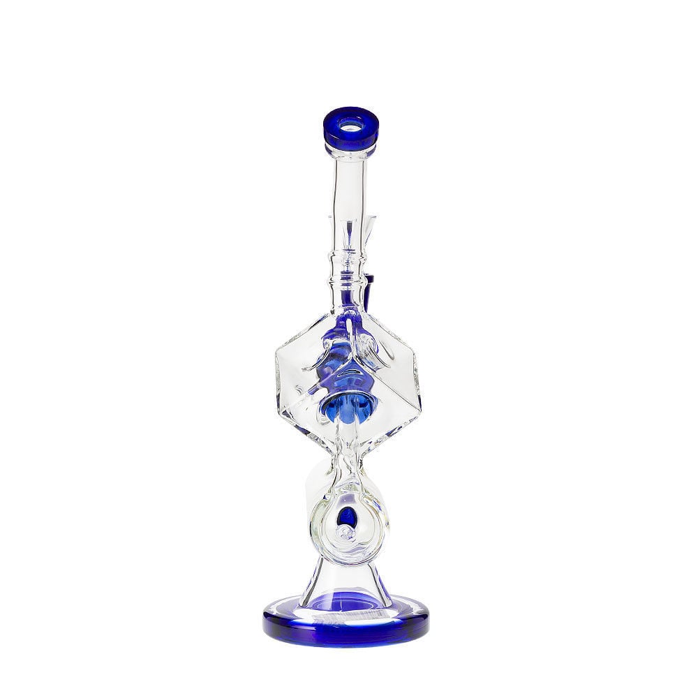 Gili Glass – Inception Cube 10" Swiss Perc Bong | Smoking Outlet