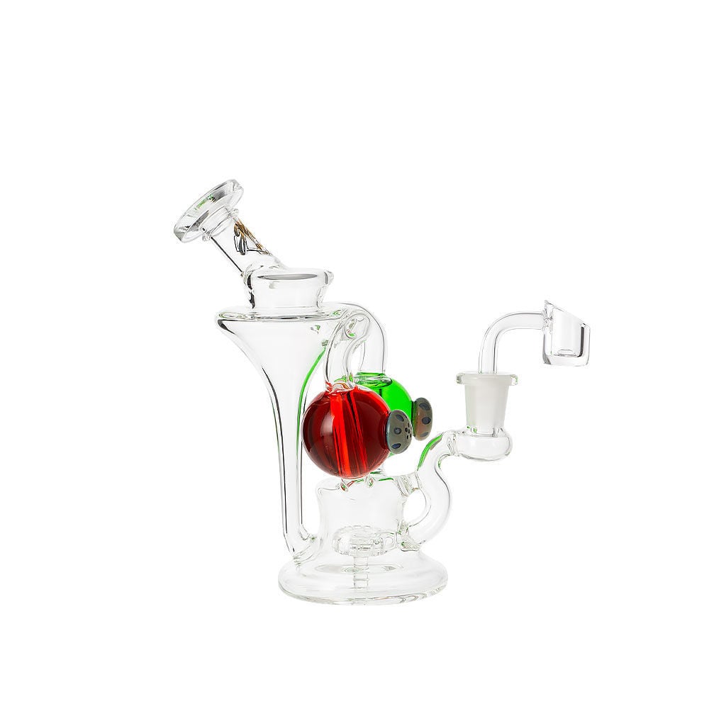 Gili Glass – Glycerin Orb 7" Recycler Bong or Dab Rig | Smoking Outlet