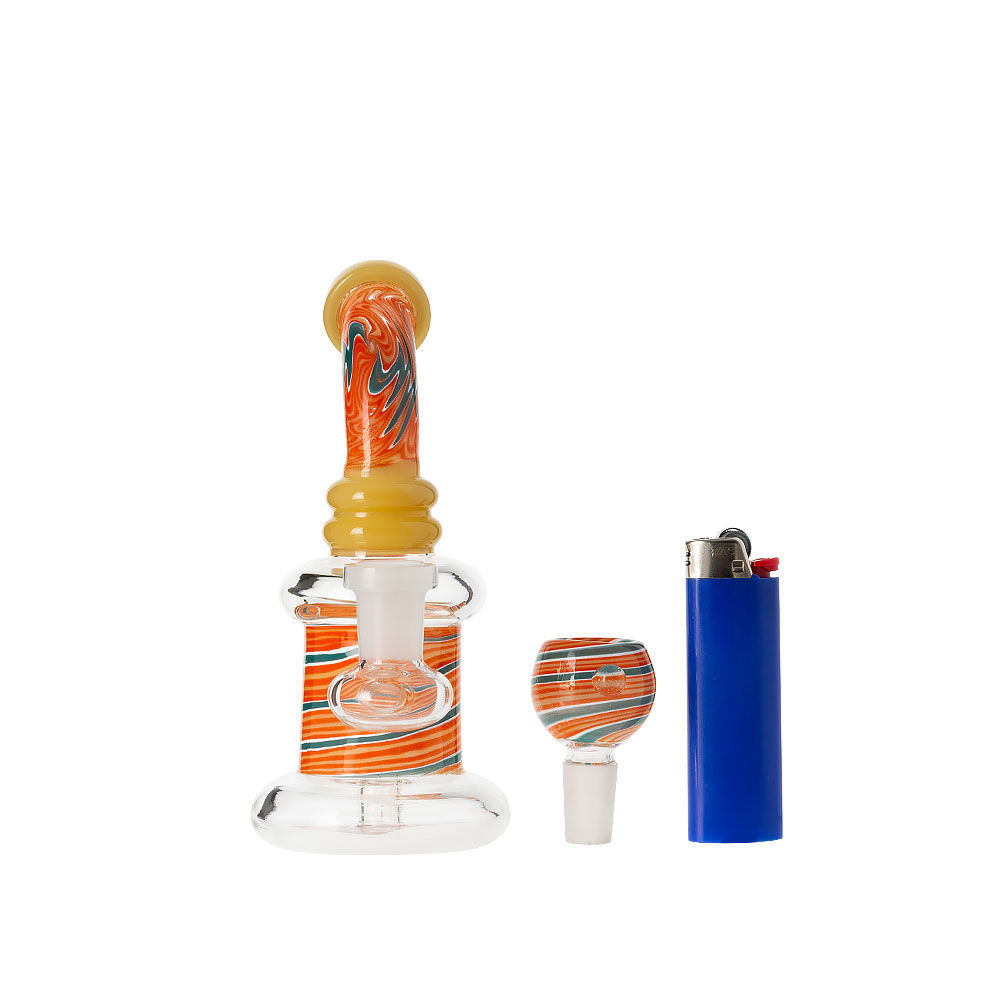 Wild Watercolor – 5.5" Colorful Mini Bong | Smoking Outlet