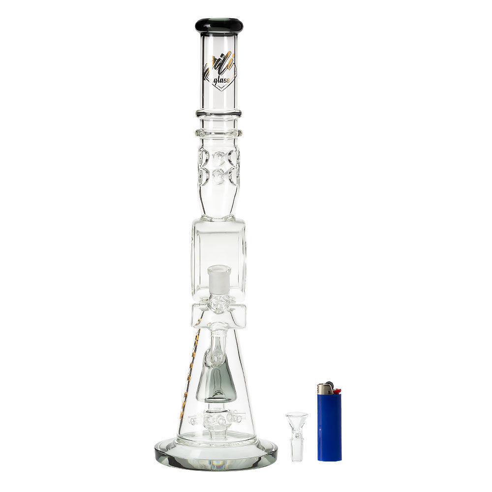 Gili Glass – The Revolver 17" Sprinkler Recycler Bong | Smoking Outlet
