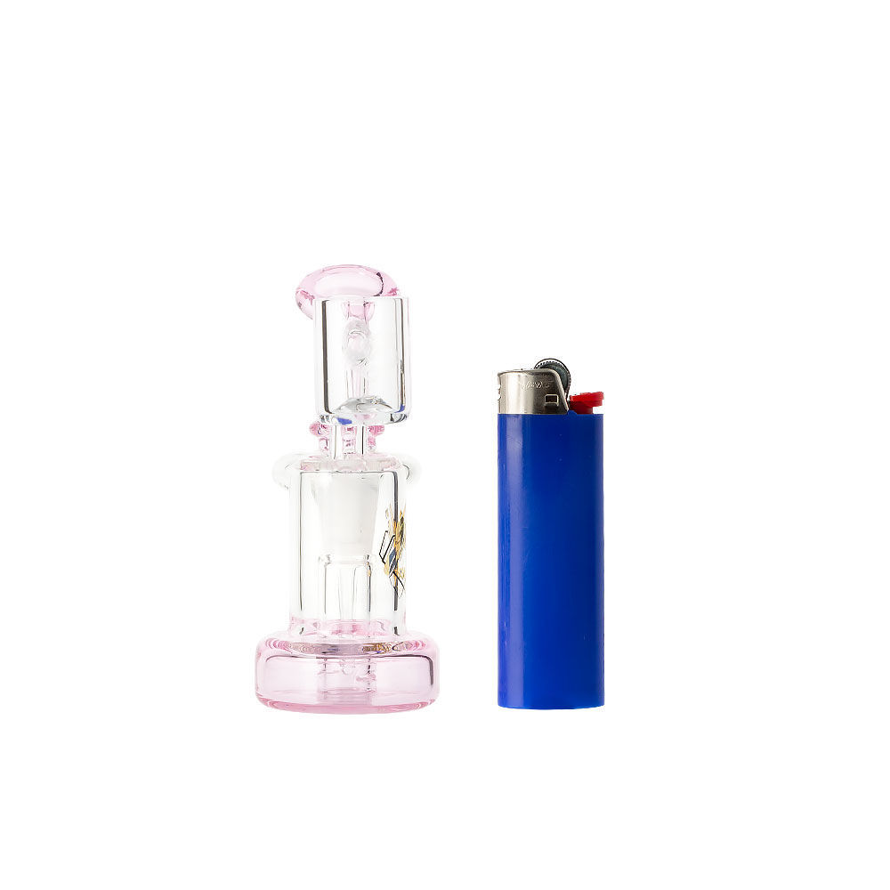 The Raindrop – 3.5" Recycler Micro Dab Rig | Smoking Outlet