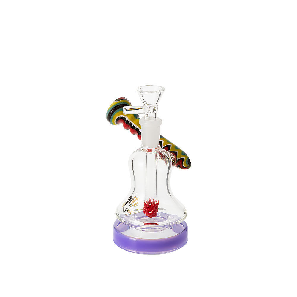Gili Glass – 4" Sidecar Bell Mini Bong | Smoking Outlet