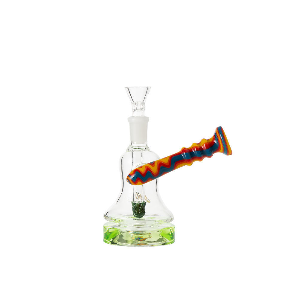 Gili Glass – 4" Sidecar Bell Mini Bong | Smoking Outlet