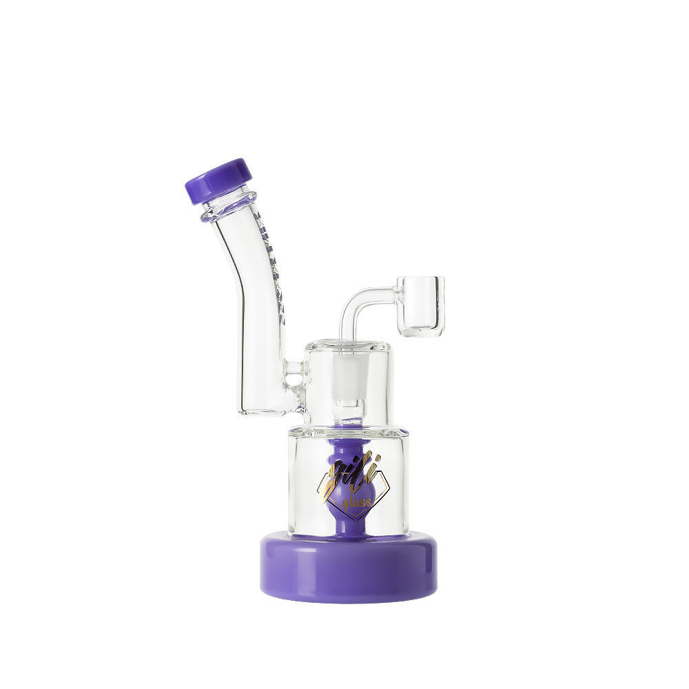 Gili Glass – Stacked Tier 7.5" Showerhead Dab Rig | Smoking Outlet