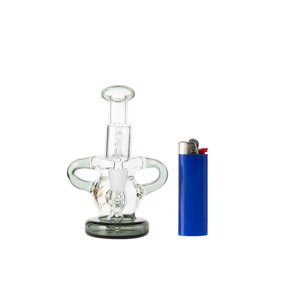 Gili Glass – 4.75" Mini Klein Recycler Dab Rig | Smoking Outlet