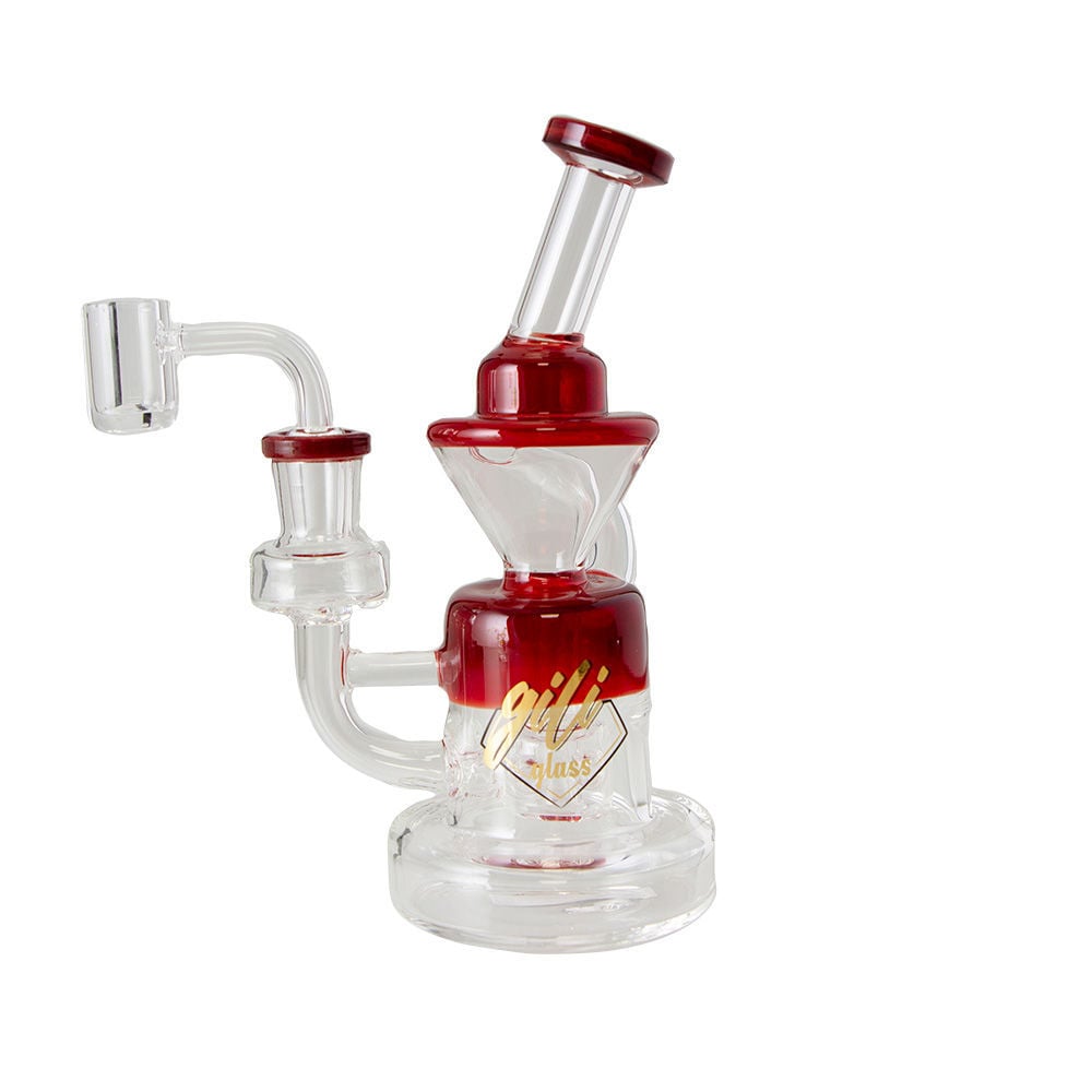 Gili Glass – Eclipse Showerhead Recycler Dab Rig | Smoking Outlet