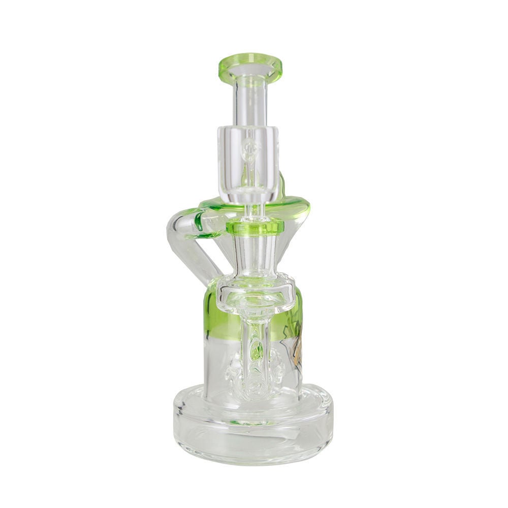 Gili Glass – Eclipse Showerhead Recycler Dab Rig | Smoking Outlet
